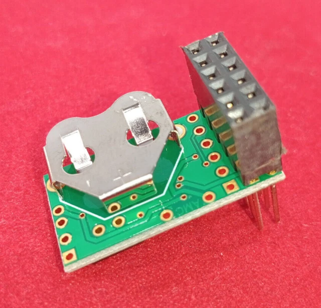 RASPBERRY PI GENUINE Time Clock RTC Module 12 Pin Per Header / Long ...