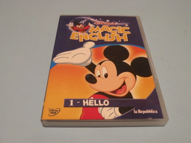 DVD &DISNEY MAGIC English Hello N° 1" Come Nuovo (Bollino Siae) EUR 11 ...
