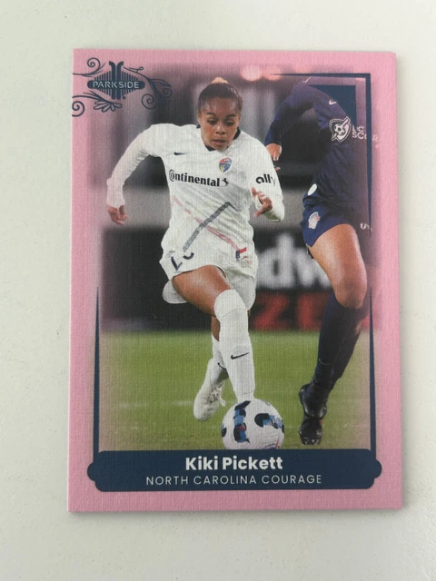 KIKI PICKETT 2022 Parkside NWSL Paramount Pink Parallel Card 127/225 ...