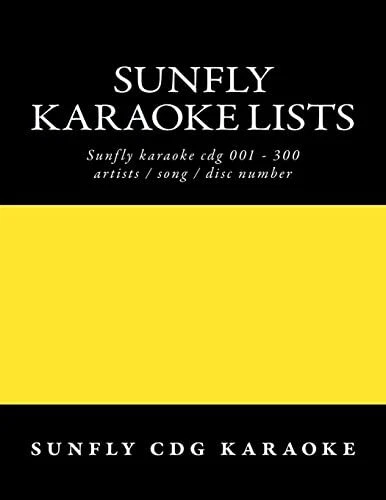 CDG KARAOKE SUNFLY Sunfly Karaoke Lists Book NEUF EUR 15,34 - PicClick FR