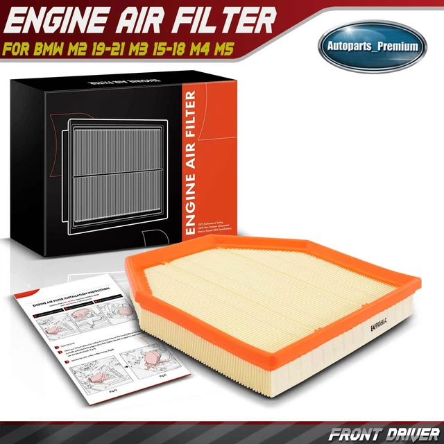 LEFT ENGINE AIR Filter for BMW M2 19-21 M3 15-18 M4 M5 M6 Gran Coupe 3 ...