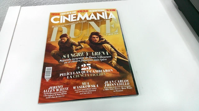 MAGAZINE CINEMANIA MAGAZINE Dune Article Dos-Sangre Et Sable N°342 ...