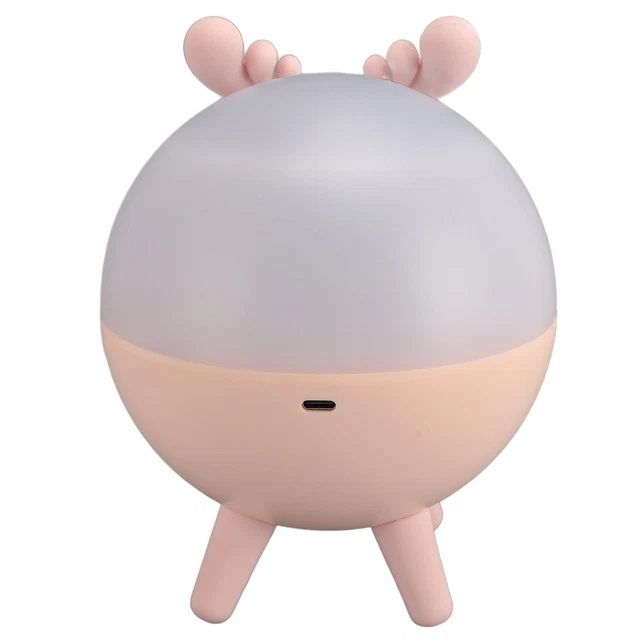 CHILDREN NIGHT LIGHT Projector 360 Degrees Rotation Cute Deer Projector ...