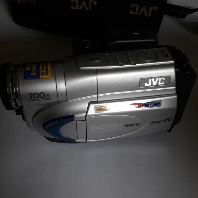 JVC KOMPAKTER DIGITALER Camcorder, 700-facher Zoom, Bildstabilisator, hohe Auflösung EUR 78,37 ...