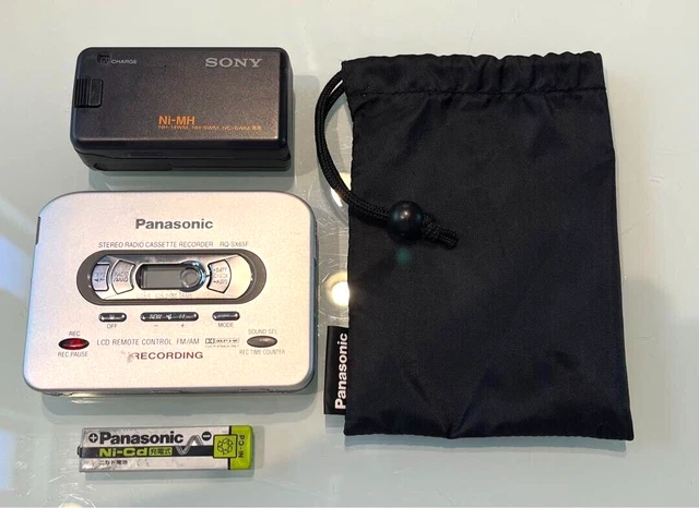 PANASONIC STEREO RADIO registratore cassette RQ-SX65F funzionamento ...