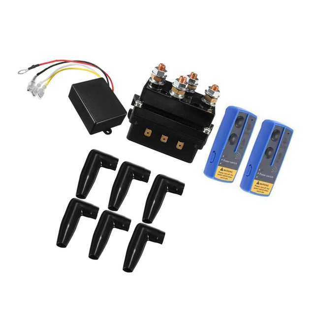WINCH REMOTE CONTACTOR 12V 500A Relay Car Wireless Control Solenoid £58 ...