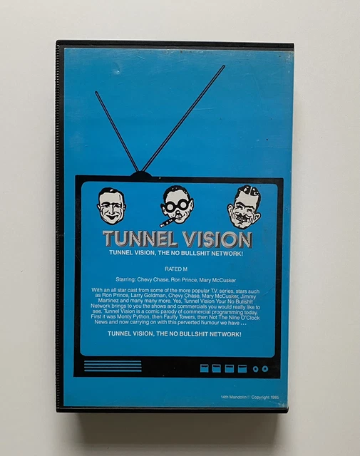 TUNNEL VISION - No Bull Network [VHS] Box Office Int. Video Ex-Rental ...