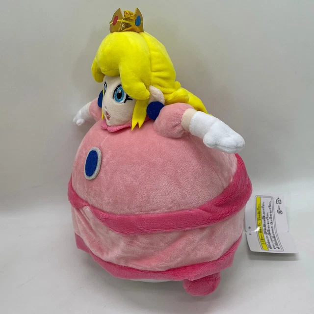 SUPER MARIO BROS. Wonder Ballon Princess Peach Plush Doll Soft Toy ...