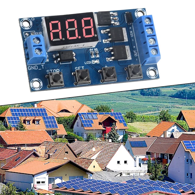 RELAIS NUM??RIQUE RELAIS Carte MOS Module Minuterie Tube Contr?le Interrupteur EUR 6,67 ...