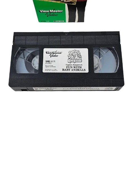CAPTAIN KANGAROO'S FUN with Baby Animals VHS 1992 View Master Video VTG 30 Mins £3.98 - PicClick UK