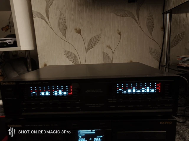 TECHNICS HIFI STACK separate vintage 90s graphic equalizer sh-e66 £125. ...