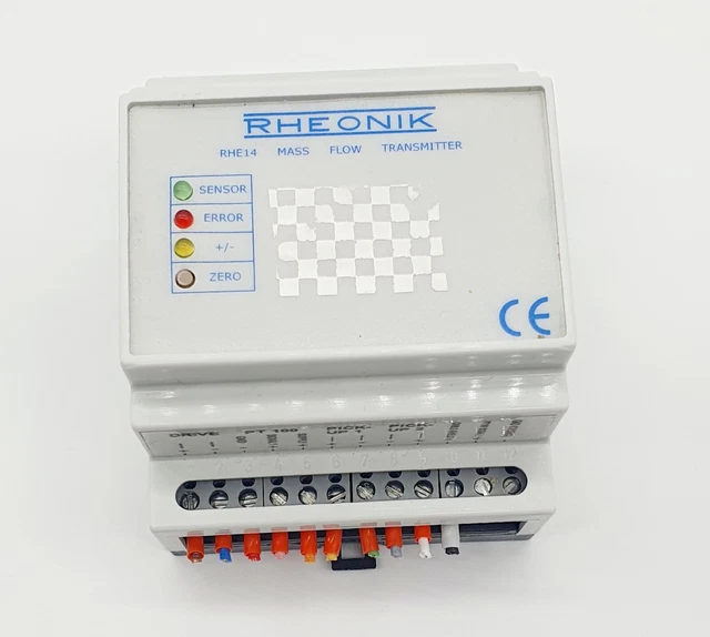 RHEONICS METER MASS Flow Transmitter, Rhe 14 £172.92 - PicClick UK
