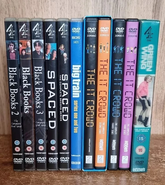 BRITISH COMEDY TV Series DvD Box Set Bundle X5 Shows - 13 Seasons Total Cert 15 £28.99 - PicClick UK