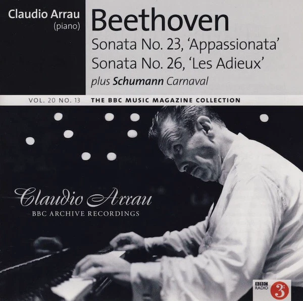 CLAUDIO ARRAU, LUDWIG Van Beethoven, Robert Schumann - Sonate n° 23 ...