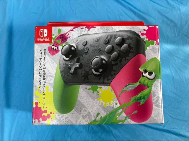 NINTENDO SWITCH SPLATOON Edition 2 Pro Controller Official New Japan Game £118.68 - PicClick UK