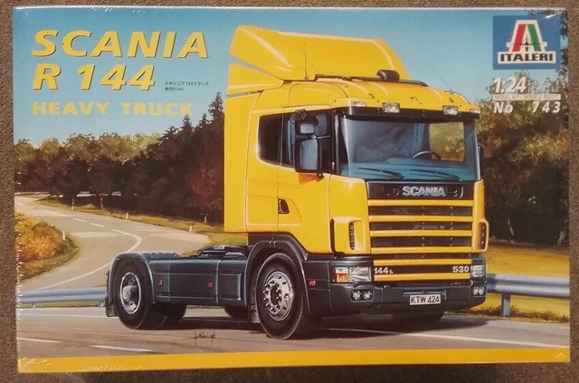 ITALERI SCANIA R144L Big Rig Plastic Truck Model # 743 SEALED EUR 66,03 ...
