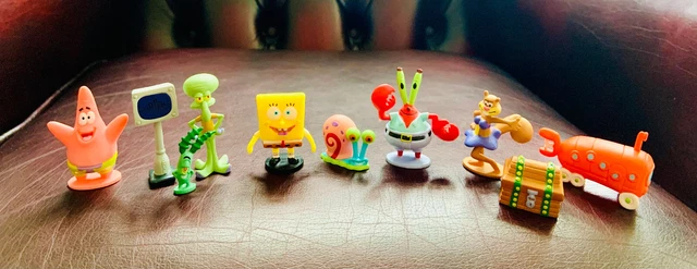 SPONGEBOB SQUAREPANTS MY Busy Books + 10 Figurines + A PlayMat - New ...