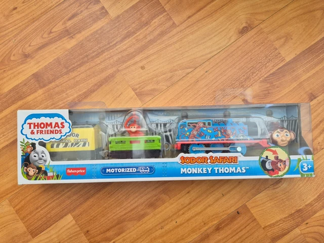 THOMAS & FRIENDS Trackmaster Sodor Safari Monkey Thomas Motorisé ...