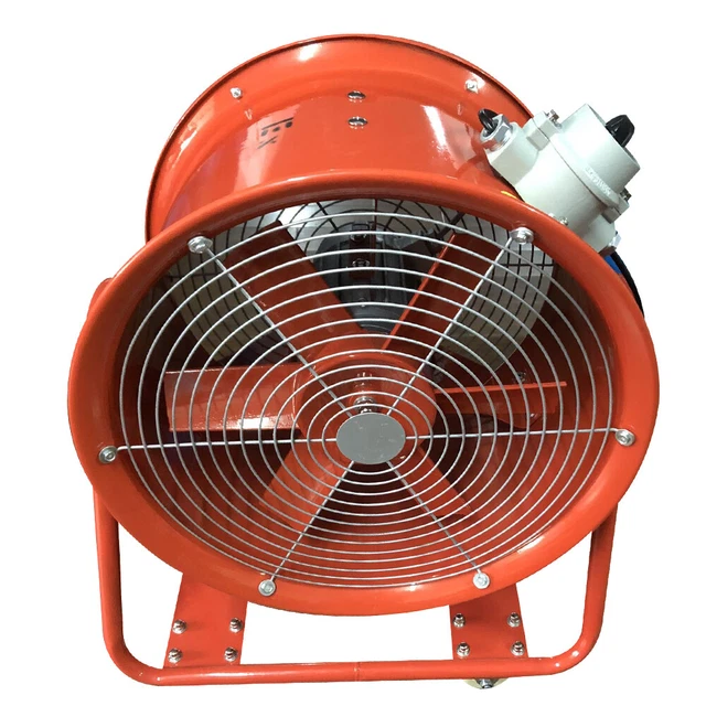 18& AXIAL FAN Explosion Proof Extractor for Spray Booth Paint Fumes ...