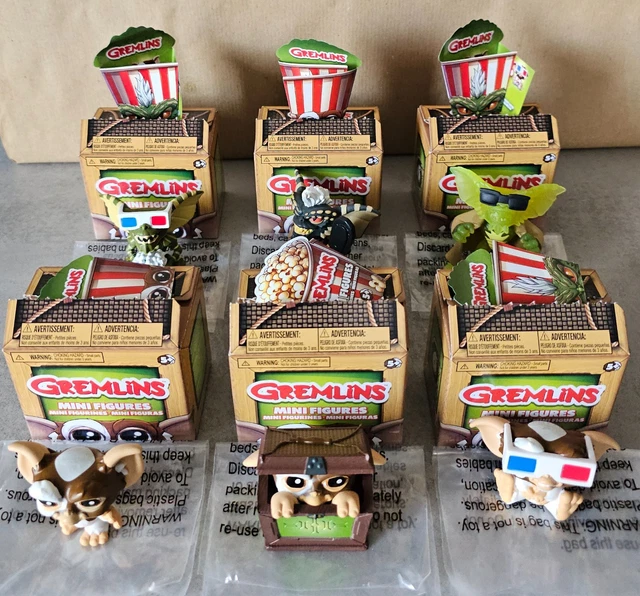 GREMLINS GREMLIN BLIND Box PVC Collectible Figures Complete Set With ...