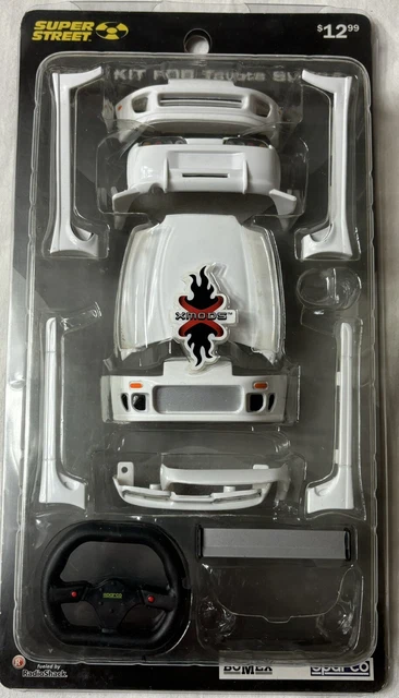 NEW SUPER STREET Xmods White Toyota Supra Body Kit £22.73 - PicClick UK