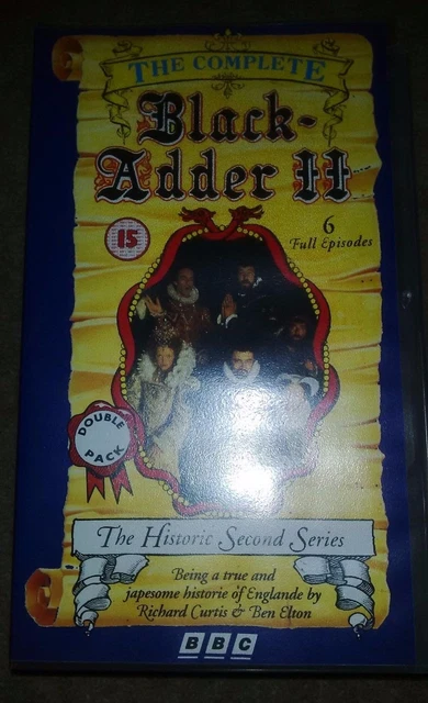 BLACKADDER II (VHS, 1992) The Historic Second Series Video Tape ...