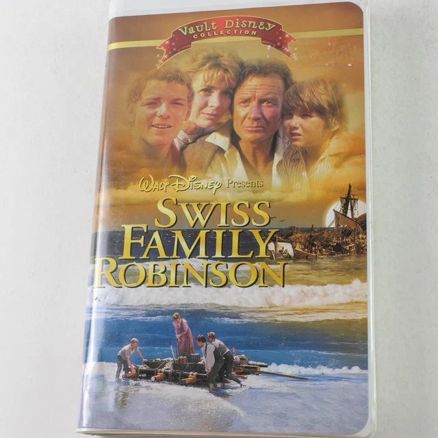 SWISS FAMILY ROBINSON VHS 2002 Walt Disney Clamshell - Pre-Owned £5.64 ...
