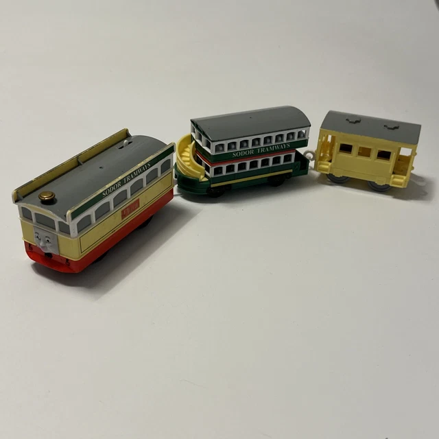 FLORA TRAM ENGINE Complete Motorised Train Thomas Trackmaster Track SEE ...