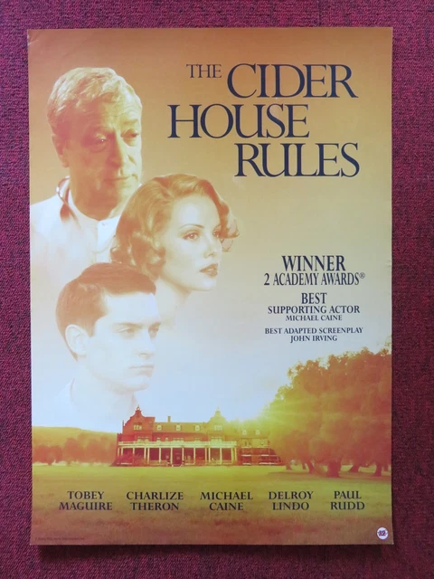 THE CIDER HOUSE Rules Vhs Video Poster Michael Caine Tobey Maguire 1999 ...
