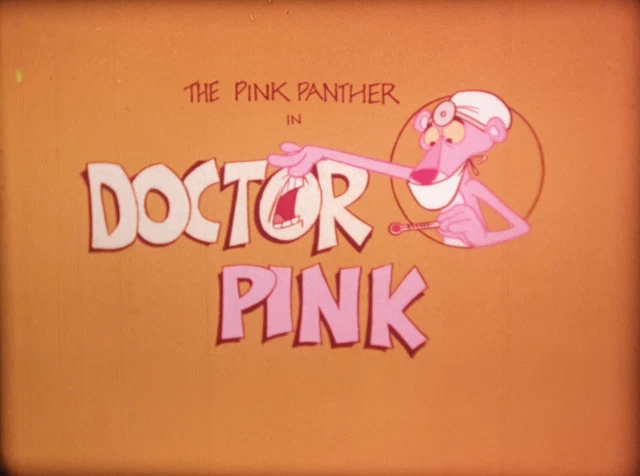 16 MM ANIMATION DOCTOR PINK, Pink Panther 1979 EUR 75,00 - PicClick FR
