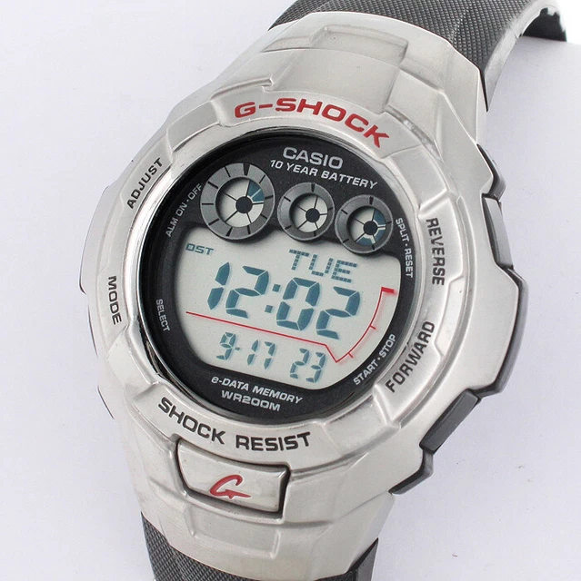 CASIO G-SHOCK G-7100 Gmt Diver Alarm Chronograph Calendar Herrenuhr ...