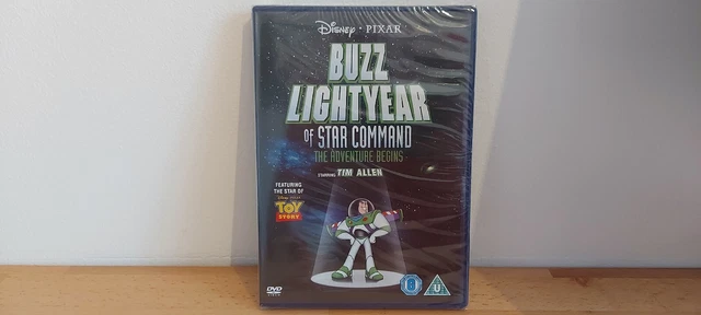 DISNEY PIXAR BUZZ Lightyear of Star Command Dvd New And Sealed U Rated ...