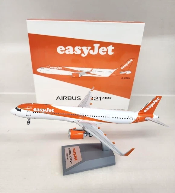 BLUE BOX 1:200 Airbus A321-251NX EasyJet G-UZMJ (with stand) Ref: 321 ...