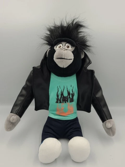SING 2 JOHNNY Plush - Johnny The Gorilla - Soft Plush Toy Beanie Teddy ...