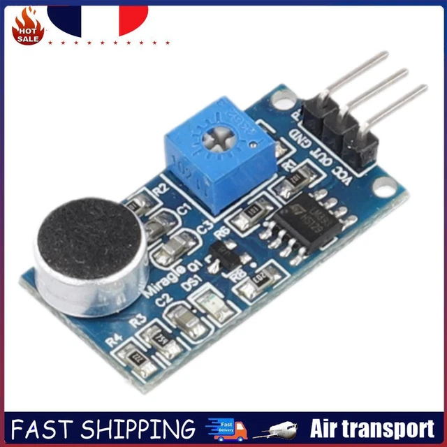 # MODULE DE capteur sonore LM393, capteur de contrôle du son ...