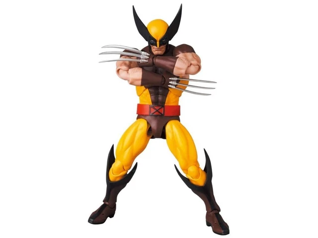 MEDICOM TOY MAFEX X-Men Wolverine Brown Comic Version EUR 167,80 ...