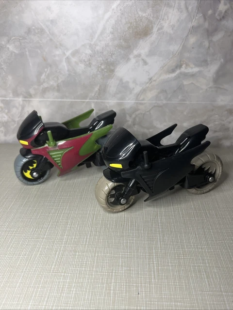FISHER PRICE IMAGINEXT DC Comics Batman & Robin Batcycle Motorcycle ...