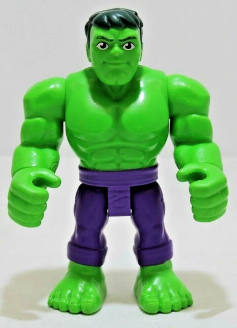 FIGURINE ARTICULÉE POSABLE Playskool Heroes Marvel Hulk Mega Mighties ...