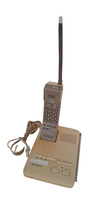 VINTAGE SONY SPP-80 Cordless Telephone - Very rare £198.00 - PicClick UK