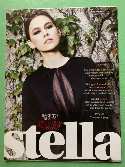 Stella Magazine Uk 12 August 2012 Lauren Bush Lauren Model Vilma Asma Al Assad £1499