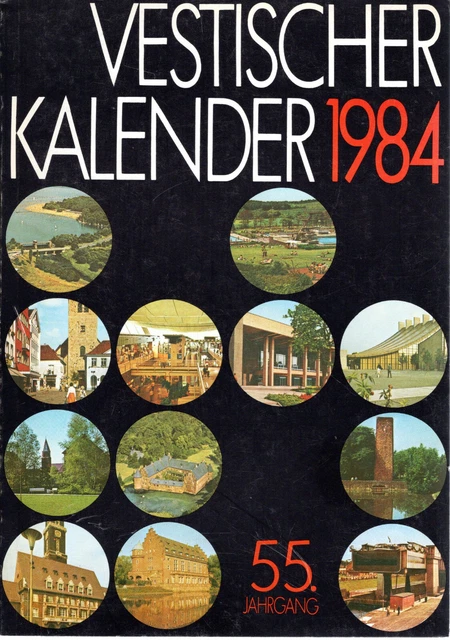 CALENDRIER VESTISCH 1984, 55E Année En Très Bon État EUR 10,53 ...