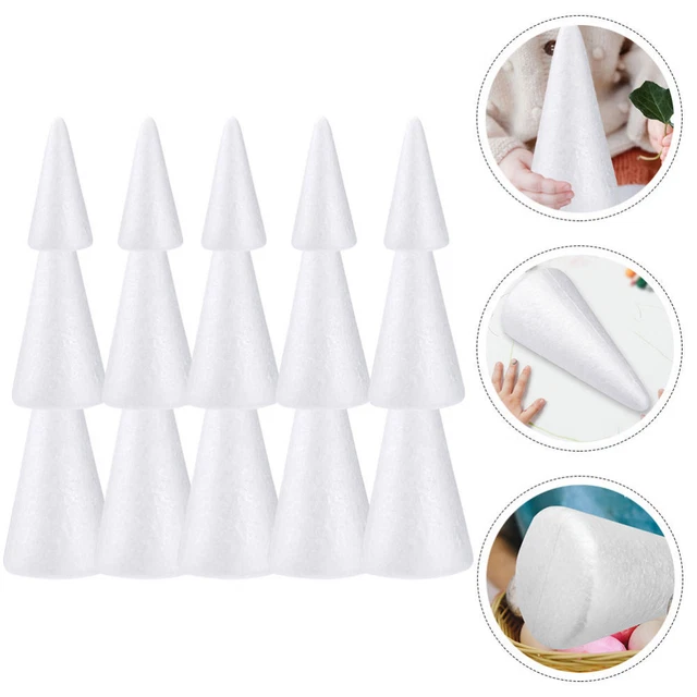 15 PCS CÔNE En Mousse Enfant Cônes Pour L'artisanat De Sapin Noël EUR 6 ...