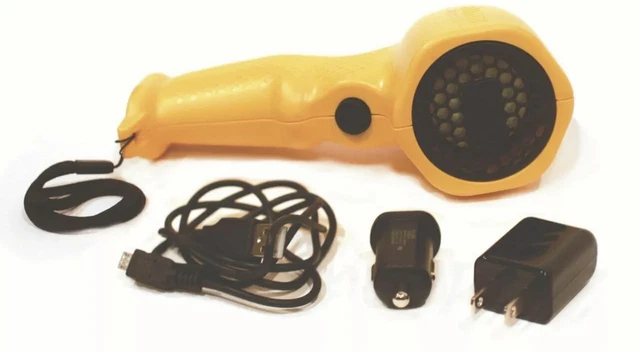 FIAMM 65805 MEGA Blast Siren Horn Yellow Battery Powered FREE SHIPPING ...