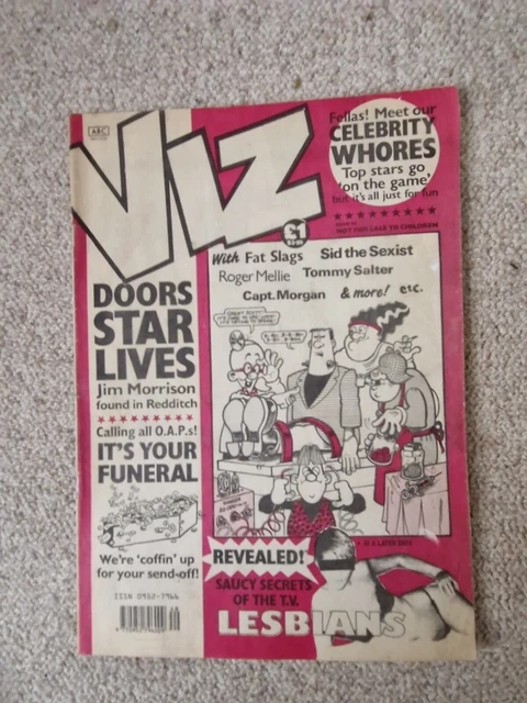 VIZ COMIC RARE Early issue 48 Original & Genuine 1989 Comic 80s ...
