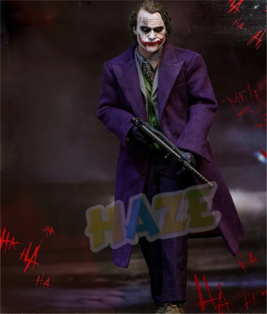 BATMAN: THE DARK Knight Joker Heath Ledger Figure Model Action Toy ...