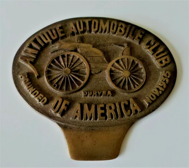 1930S-1960S AACA ANTIQUE Automobile Club America Bronze Unused Topper ...