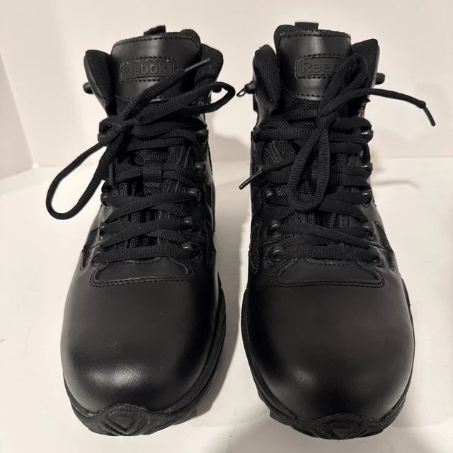 REEBOK 6& RAPID RESPONSE RB8688 STEALTH WATERPROOF SIDE ZIP BOOTS Men’s ...