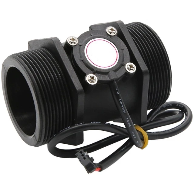 DN40 DN50 NYLON Water Flow Sensor Hall Effect for Water Flow Monitoring ...