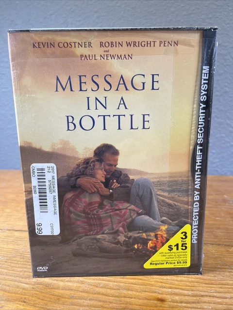DVD MESSAGE IN a Bottle Kevin Costner, Robin Wright, Paul Newman Nuovo ...