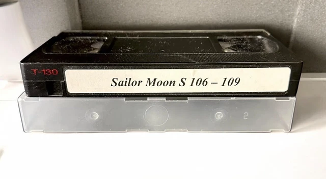 SAILOR MOON S Manga VHS FanSub English Anime Episodes 106-109 Rare ...